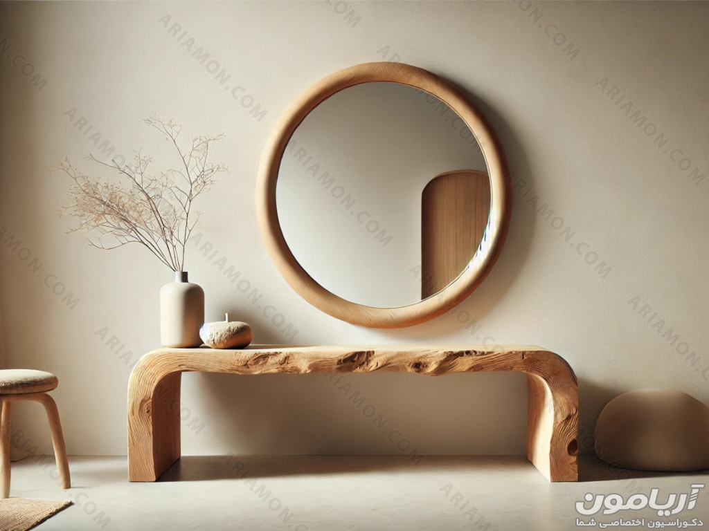 مدل های آینه کنسول مدرن و مینیمال برای خانه ساده و شیک