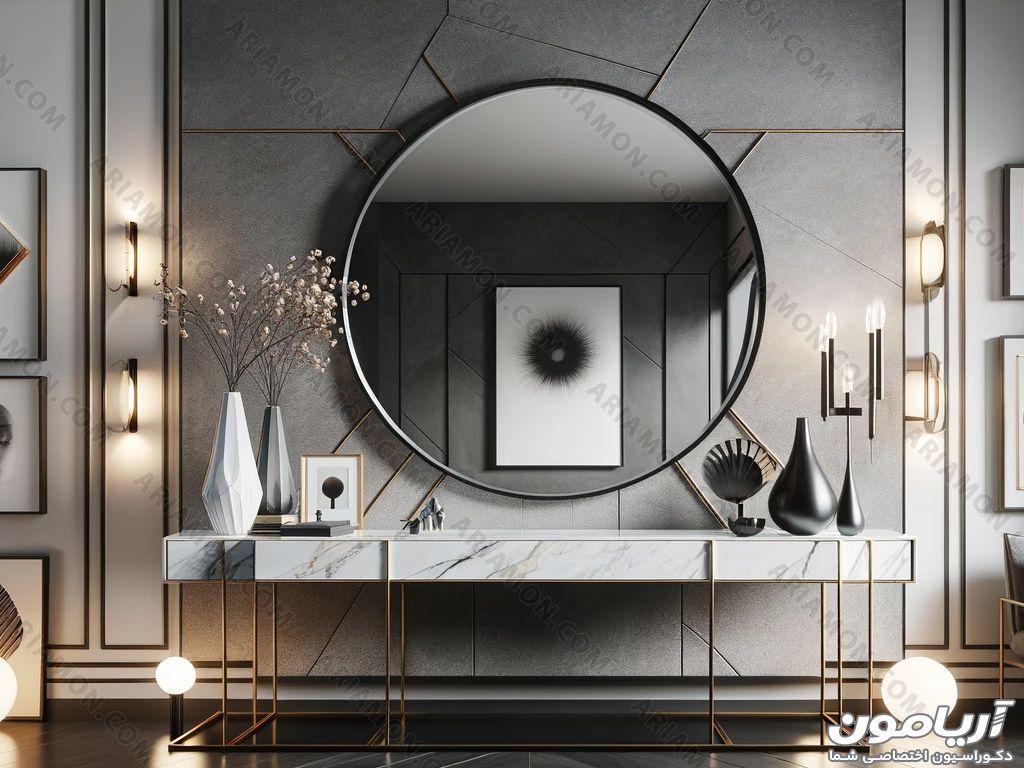 نکات مهم انتخاب یک آینه کنسول مدرن برای ورودی خانه