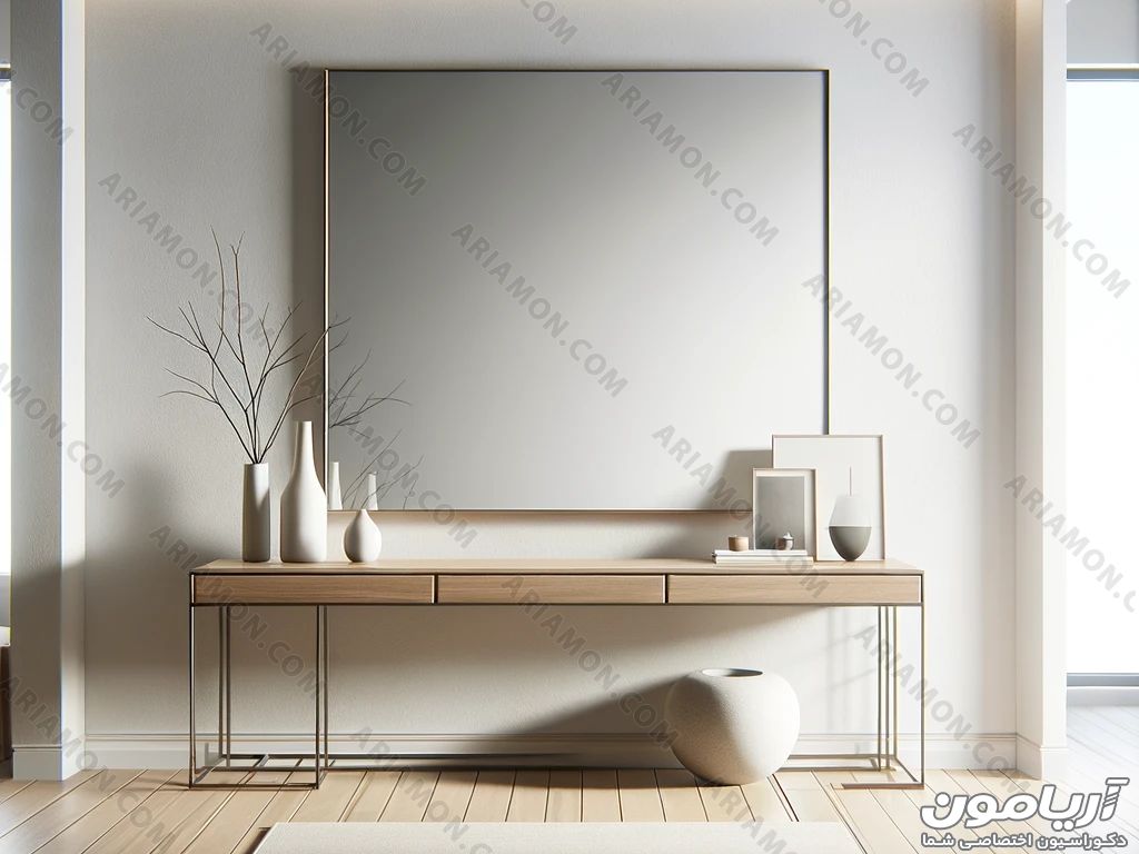 نکات مهم انتخاب یک آینه کنسول مدرن برای ورودی خانه