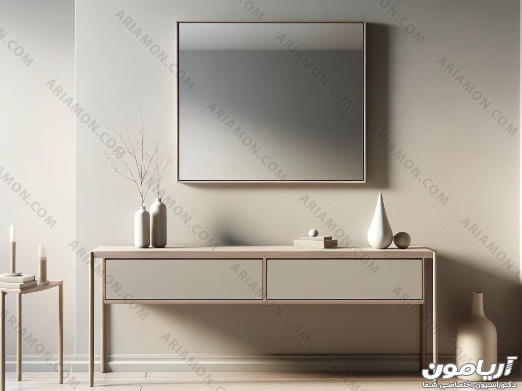 نکات مهم انتخاب یک آینه کنسول مدرن برای ورودی خانه